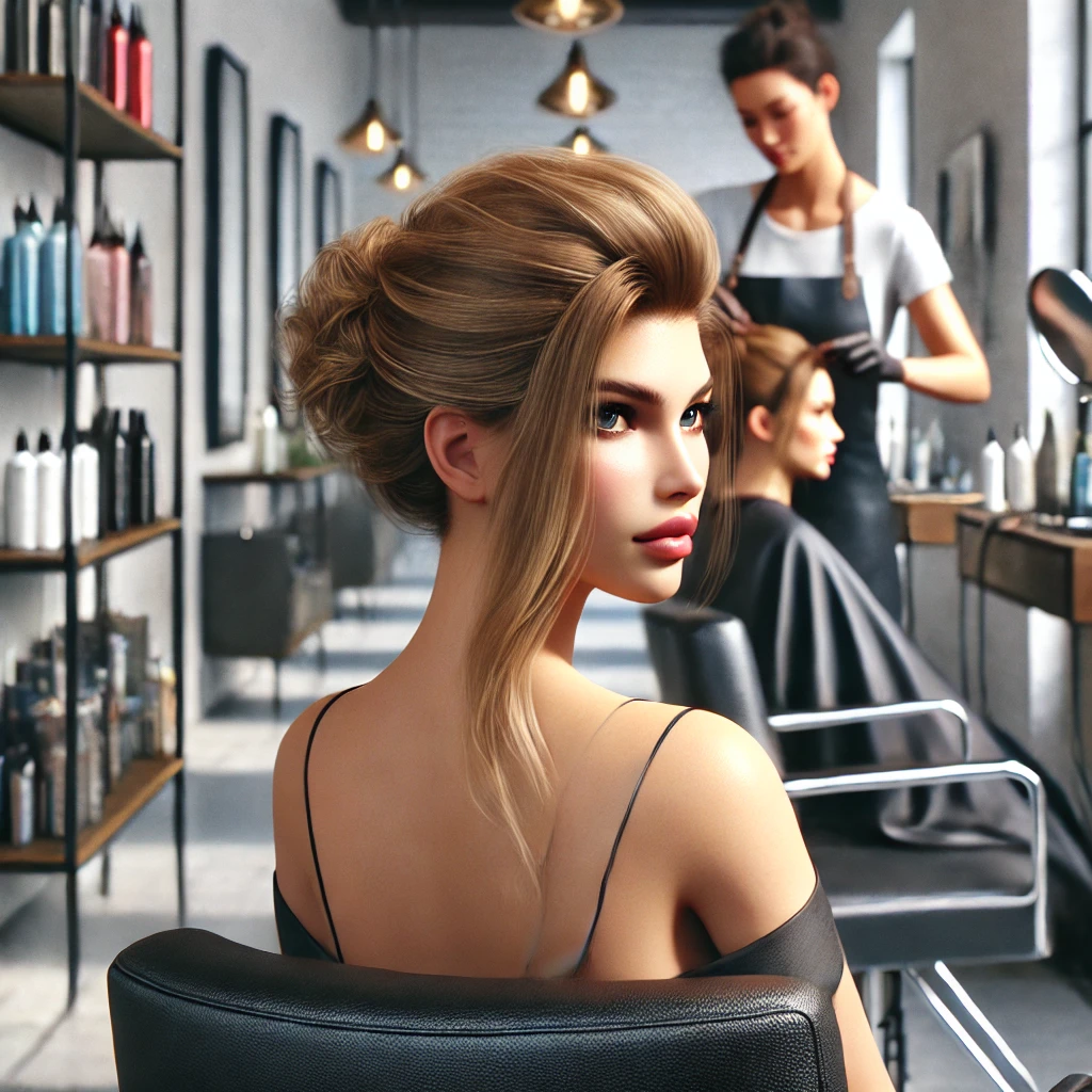Looksmaxxing Hair Woman
